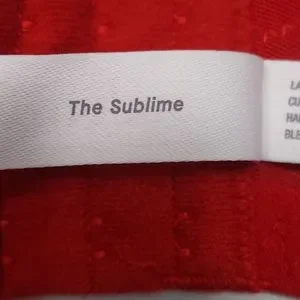 Auden | Intimates & Sleepwear | Auden The Subline Style Red Lace Bra ...